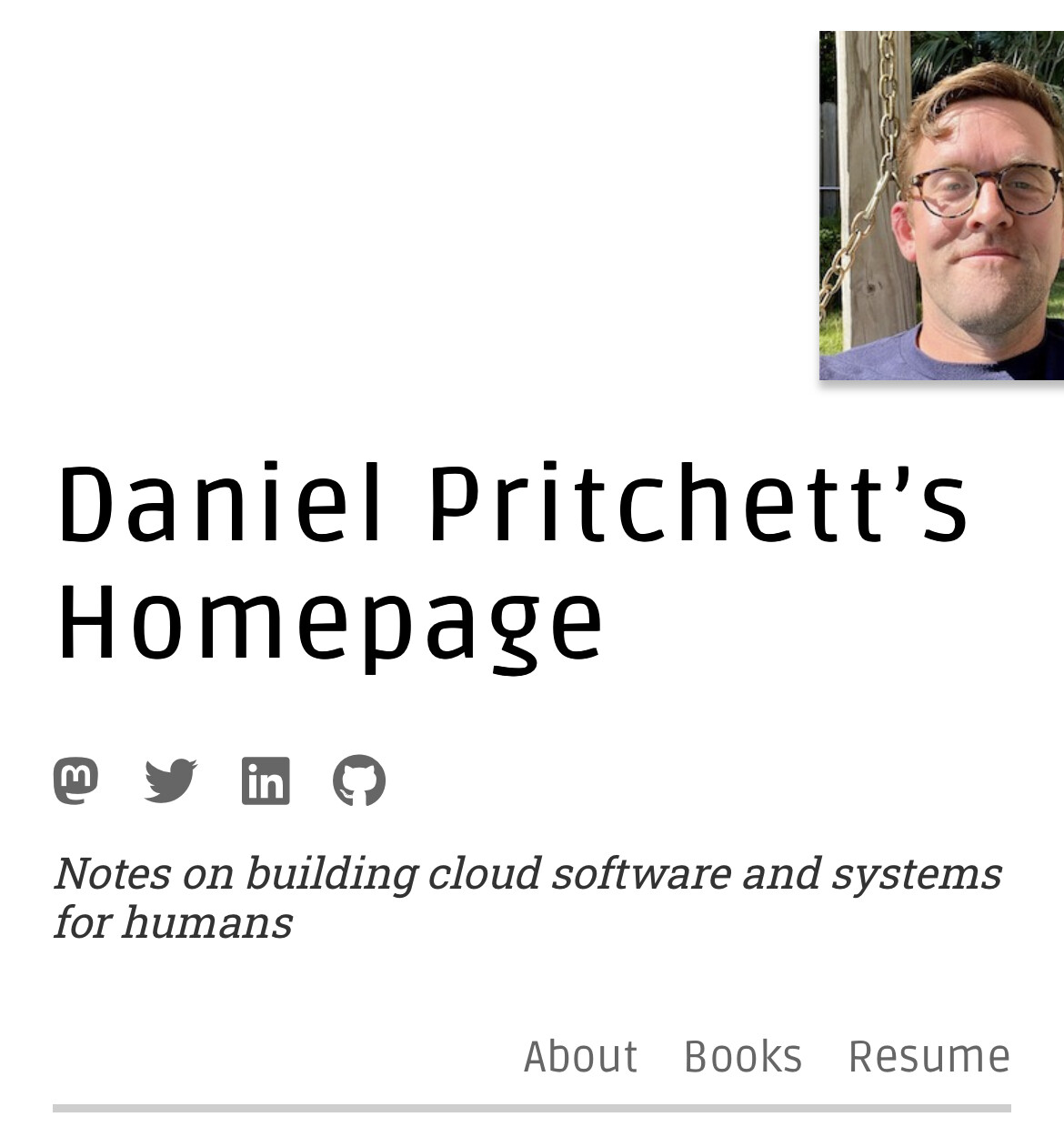 Daniel Pritchett (@dpritchett@hachyderm.io) - Hachyderm.io